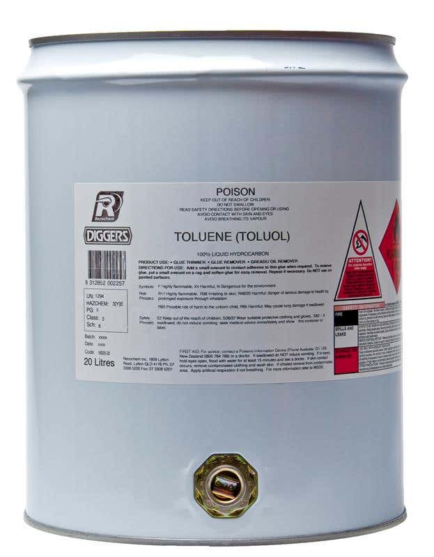 Thinners Toluene Contact Adhesive 20L – ATOM
