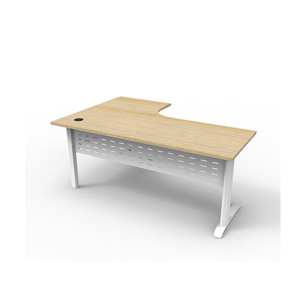 Workstation Span Corner 1800x1200mm Nat Oak/White RSCWS181275M NO/W – ATOM