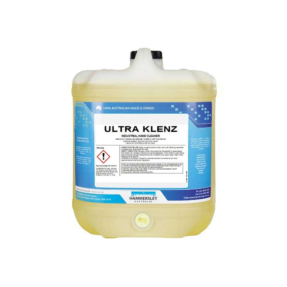 Ultra Klenz Heavy Duty Industrial Hand Cleaner with Grit 20L