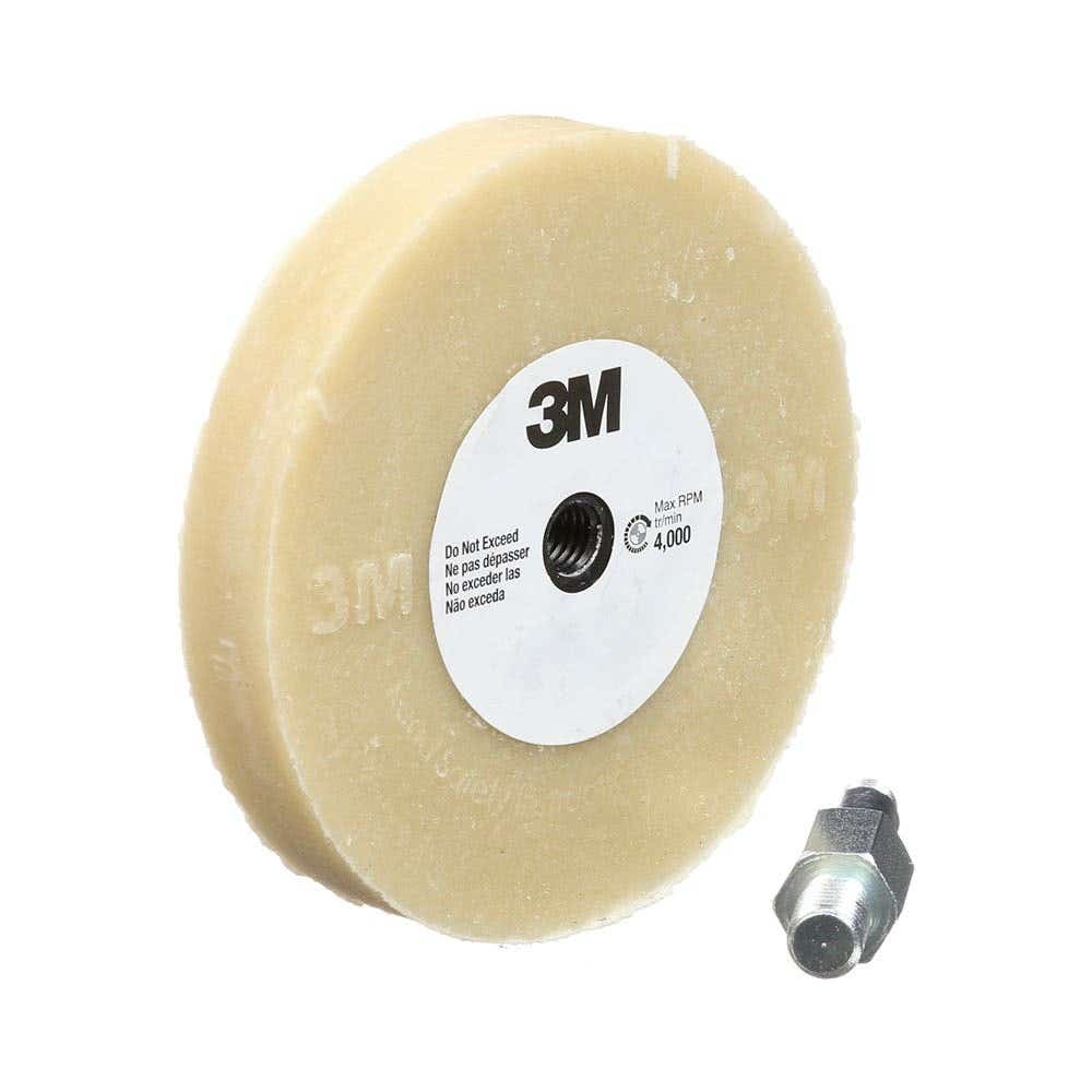 3M Stripe Off Wheel 07498 4 In X 5/8 In With Mandrel